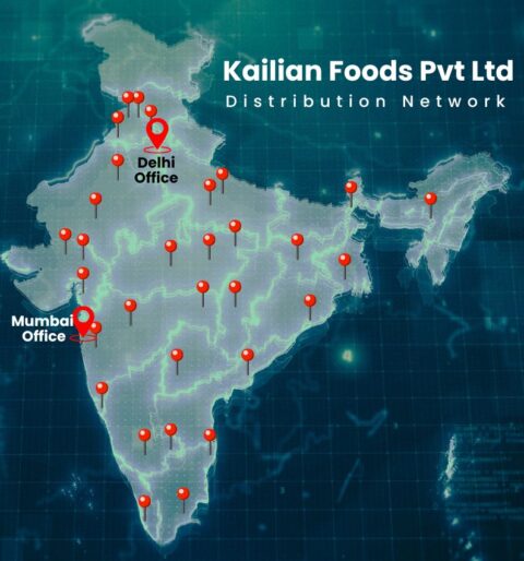 Distribution Across India | Kailian Foods Pvt Ltd